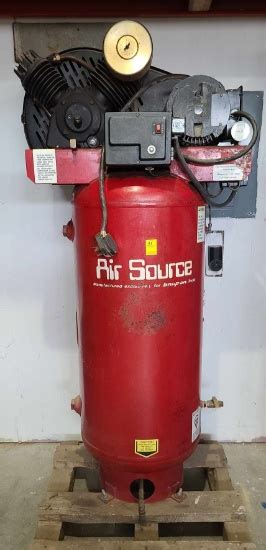 Snap On Upright Air Compressor Online Auctions Proxibid