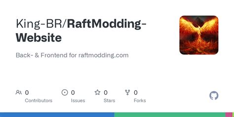 Github King Brraftmodding Website Back And Frontend For