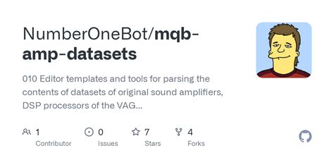 Github Numberonebot Mqb Datasets Editor Templates And Tools For Parsing The Contents