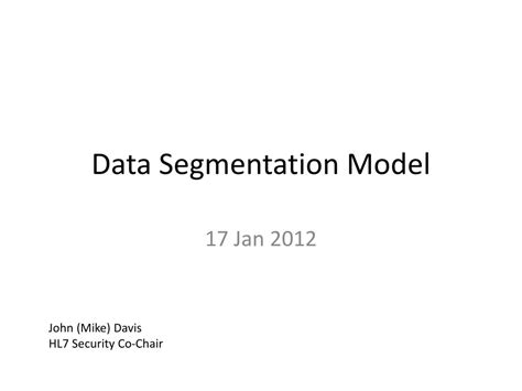 Ppt Data Segmentation Model Powerpoint Presentation Free Download
