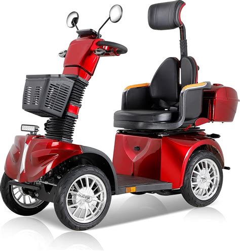 All Terrain 4 Wheel Electric Powered Mobility Scooter For