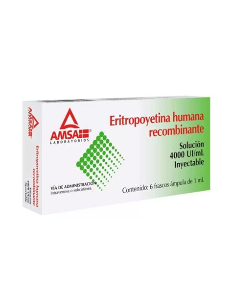 Buy Human Erythropoietin 0 Ml With 0 Vial S Amsa Laboratorios