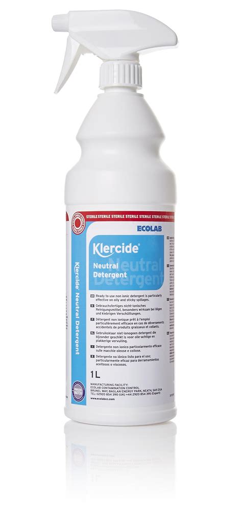 Klercide Neutral Detergent Sterile 6x1l Spray