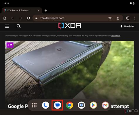 How To Use The Taskbar On The Google Pixel Fold