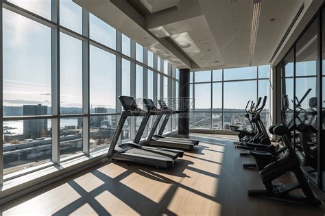 落地窗健身房高清图片下载 正版图片600025040 摄图网