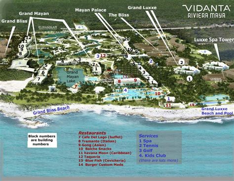 Riviera Maya Mayan Resort Map By Vidanta Cancun Trip Mexico Travel