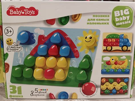 Детские игрушки Baby Toys Мозайка для самых маленьких | отзывы