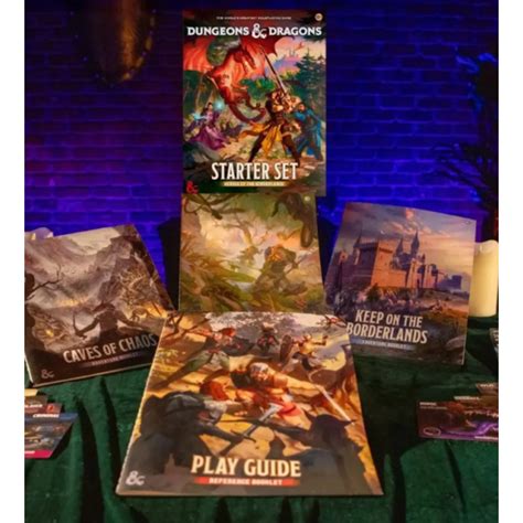 Стартовый набор ролевой игры Dungeons And Dragons Heroes Of The