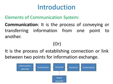 Basic Of Analog Communication System Pptx