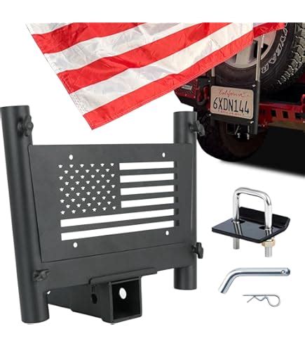 Hitch Flag Pole Holder Lockietta Dual Hitch Mount Flagpole Holder