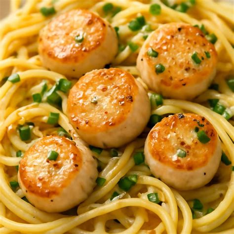 Bay Scallops And Pasta Simple Fresh And Flavorful