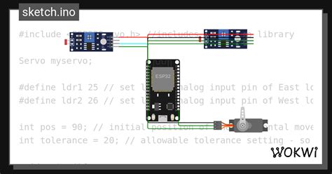 Solar Trackingytbindia Wokwi Esp32 Stm32 Arduino Simulator
