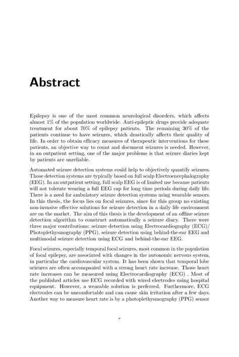Multimodal Epileptic Seizure Detection Towards A Wearable Solution Eurasip