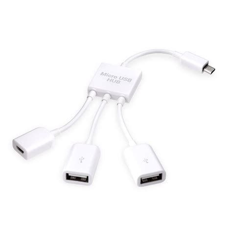 3in1 Micro Usb Otg Hub Adapter Voor Smartphonetab Vicedeal