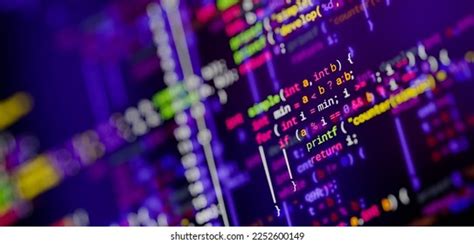 Coding Programming Developing Typing Script Source Stock Illustration 2252600149 Shutterstock