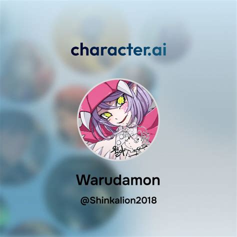 Chat With Warudamon Character Ai Ai Chat Reimagined Your Words Your World