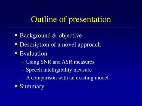Ppt Speech Segregation Based On Sound Localization Powerpoint
