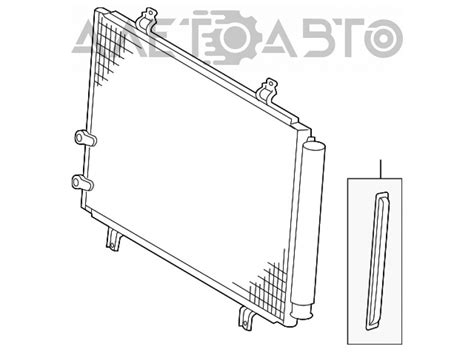 Радиатор кондиционера конденсер Toyota Camry v50 12-14 usa KOYOAIR FP ...