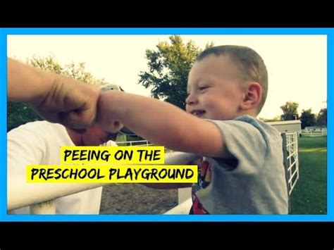 Peeing On The Preschool Playground Youtube