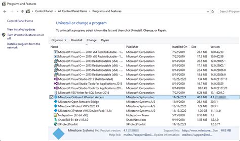 Integration Version Downgrades