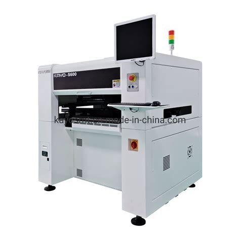 kayo s600 six simultaneous pick up heads smt pick and place machine for