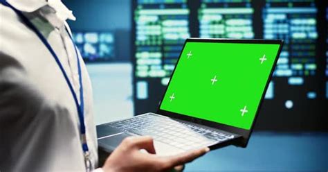 Programmer Using Mock Up Laptop Stock Video Envato Elements