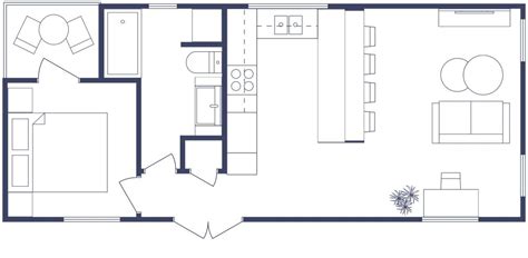 Single Level Tiny House Designs