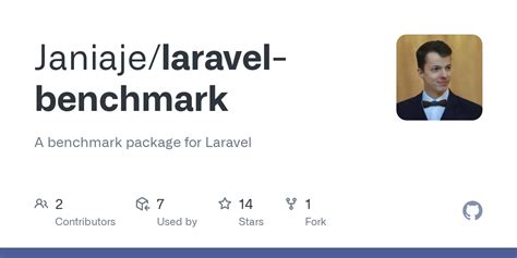 Github Janiajelaravel Benchmark A Benchmark Package For Laravel