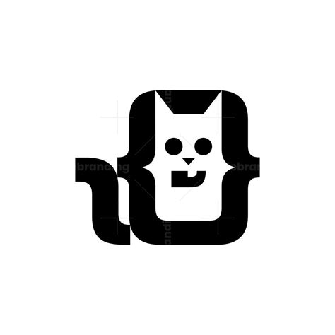 Coding Cat Logo Symbol Logo Branding Design Logo Logo Design