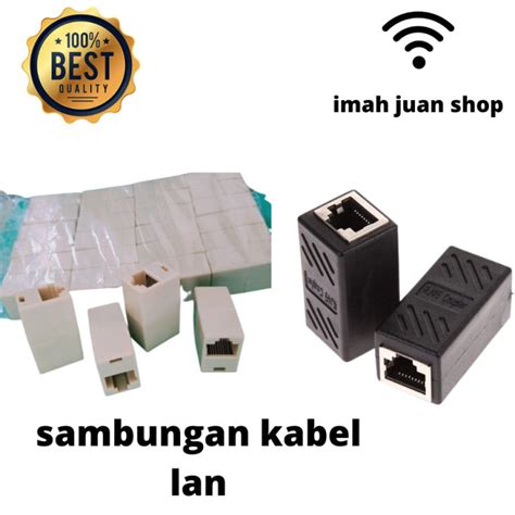 Sambungan Kabel Lan Barrel Lan Rj45 Lazada Indonesia