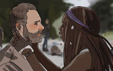 Pin On Rick And Michonne Grimes