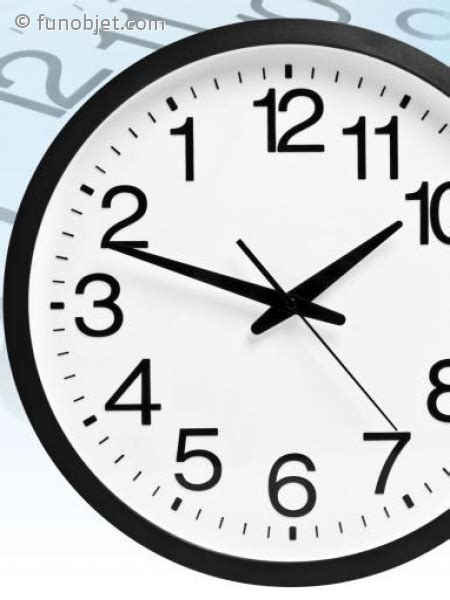 Horloge Murale Aux Chiffres Inversés Avec