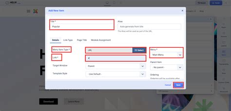 How To Create A Custom Header Using Helix Ultimate Joomshaper