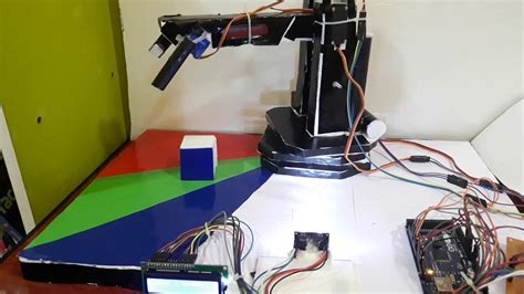 Color Sorting Robot Arm Youtube