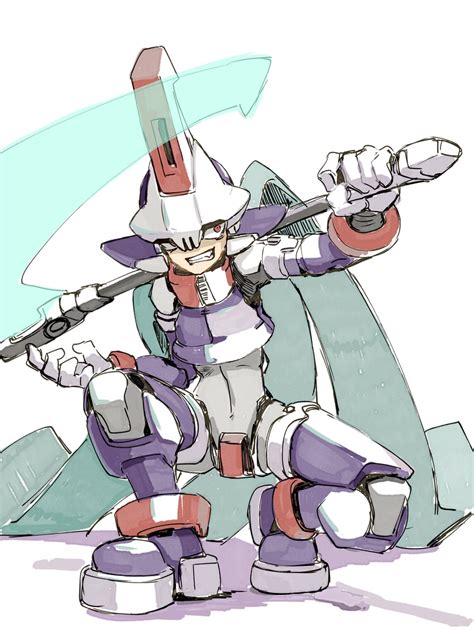 Model W And Prometheus Mega Man And 1 More Drawn By Omochi Mochi