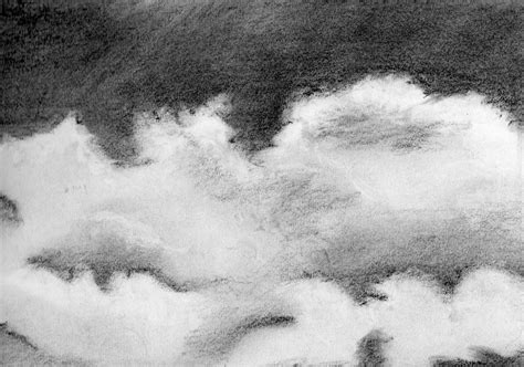 Karen S Art Blog Exercise Drawing Cloud Formations