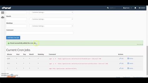 How To Set Up Cron Job From Cpanel 2020 Youtube