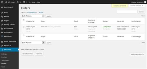 Wp Lister Integrate Woocommerce With Ebay And Amazon