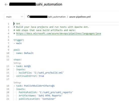 integrate with azure devops sahi pro