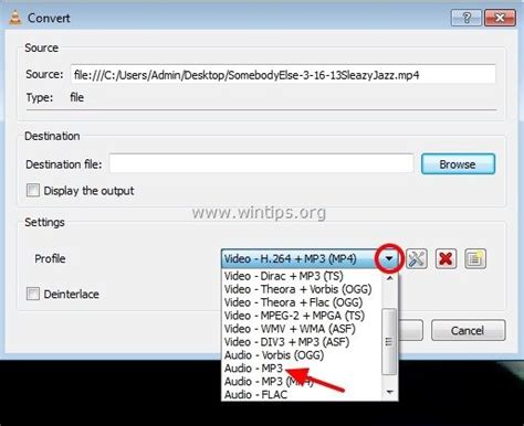 Convert Video To Mp Extract Audio From Videos WinTips Org