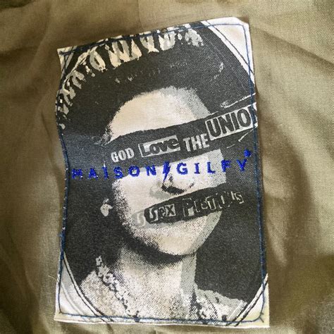 Maison Gilfy X Sex Pistol Army Jacket Men S Fashion Coats Jackets