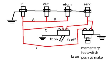 FX Loop Wet Dry Pedal Project Need To Control Signal Path Help Please Electronics Forum