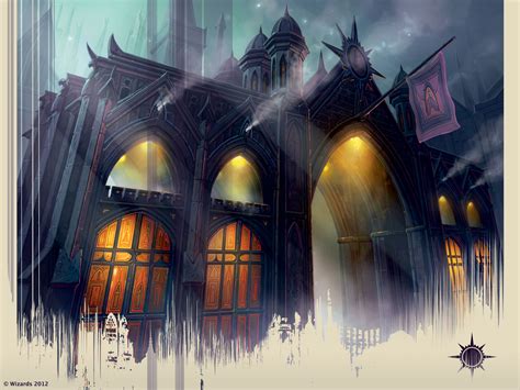 Download Fantasy Building Hd Wallpaper