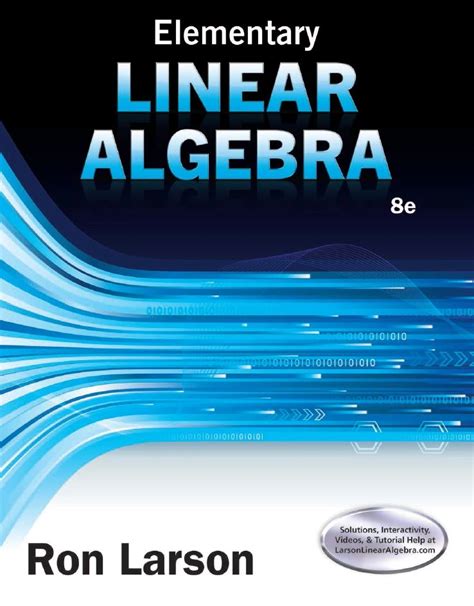 Linear Algebra And Its Applications 5th Edition Answers Line