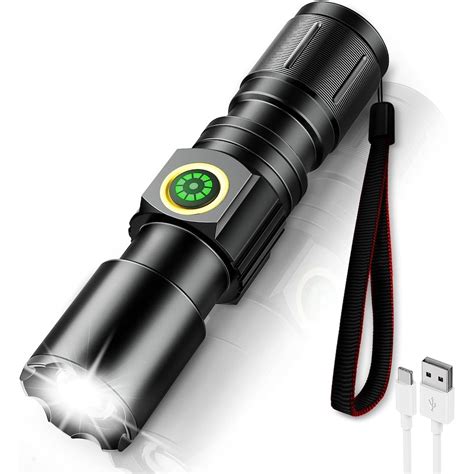 Yansun Mini Tactical Flashlight 2000 Lm Small Led Flashlight
