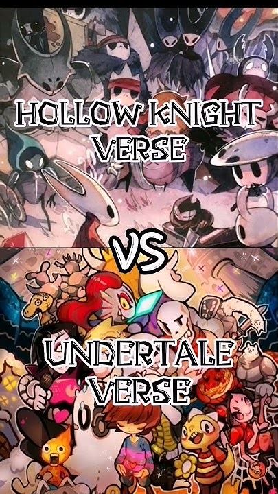 Hollow Knight Vs Undertale Undertale Hollowknight Vsbattles Shorts