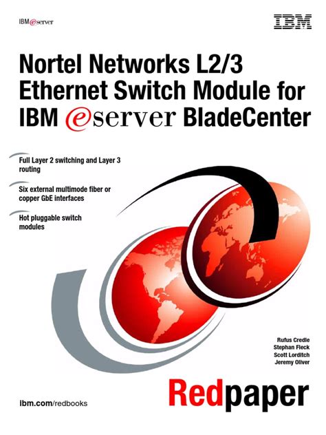 Rp Ibm Layer 2 3 Module Pdf Network Switch Computer Engineering