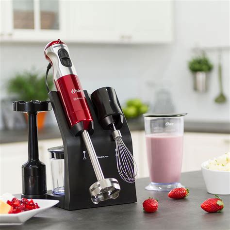 Batidora De Inmersión Oster® Con Cuchilla Quad Y Accesorios Fpsthb5103r