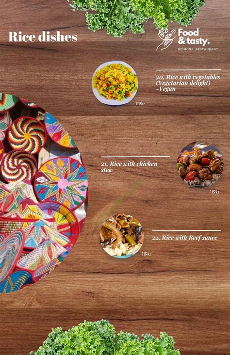 Hidmona Eritrean And Ethiopian København N Dagens Menu