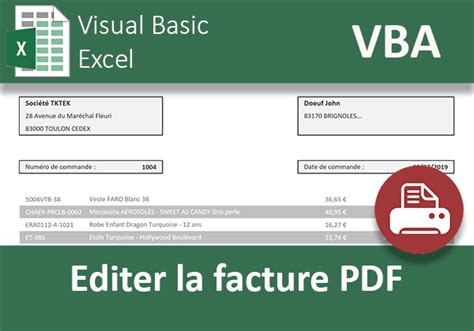 Application Vba De Facturation Avec Gestion Des Stocks